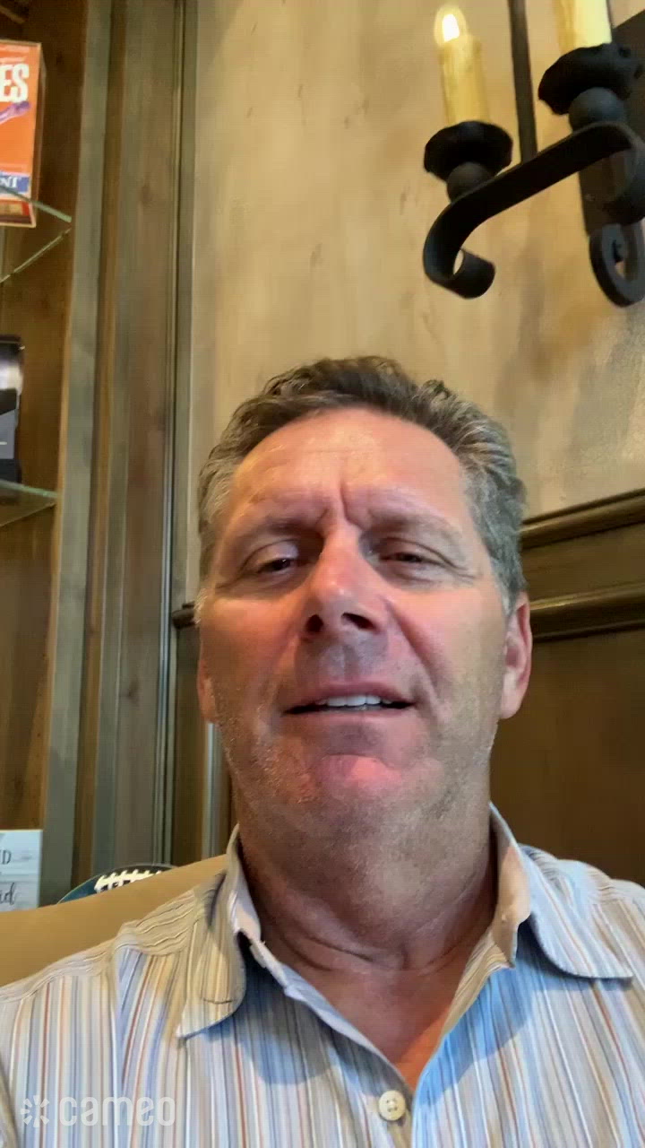 Steve Largent for Kyle | Cameo