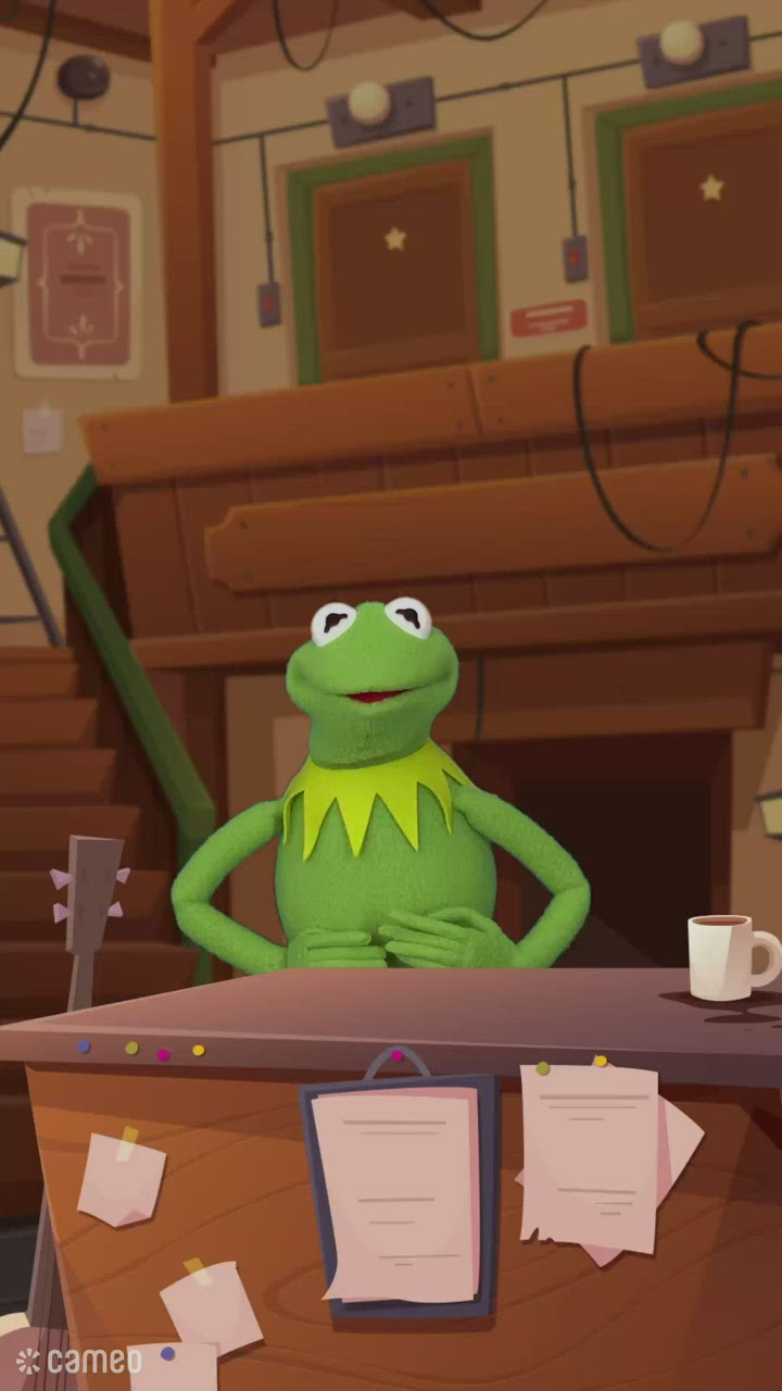 Kermit on Cameo for The IDEAs team | Cameo