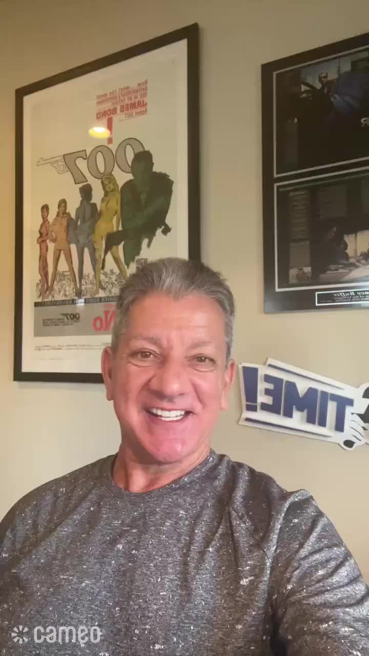 Bruce Buffer for Brandee | Cameo