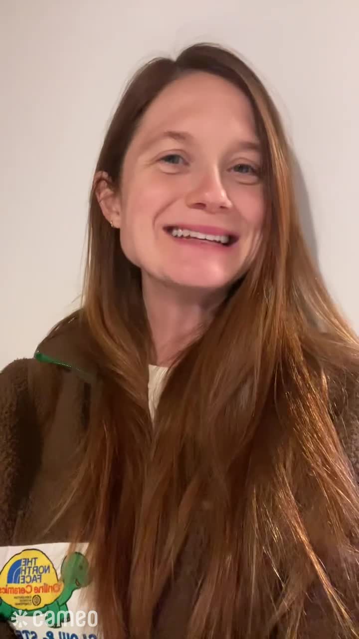Bonnie Wright for Brendan and Mackenzie | Cameo