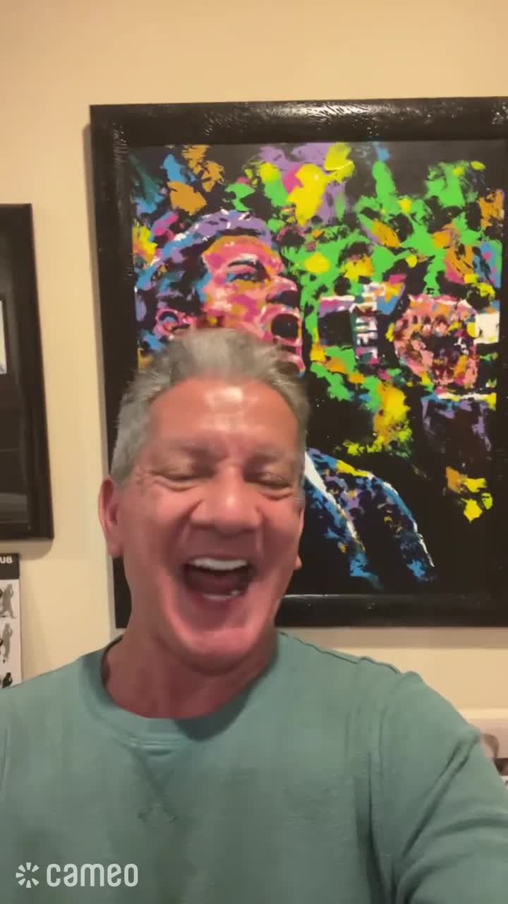 Bruce Buffer for Jonathan Biggs | Cameo