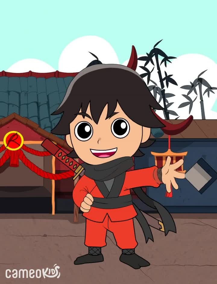 Cameo by Ninja Ryan from Ryan's World | Cameo