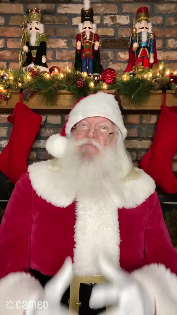 Santa (Cameo’s Favorite Santa) for Paisley & Blake | Cameo