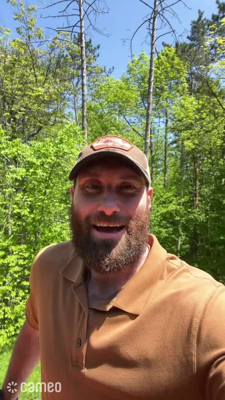 Steve Priolo for Megan and the Frontier falcons | Cameo