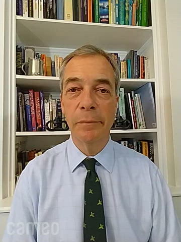 Nigel Farage for Richard Bellis | Cameo