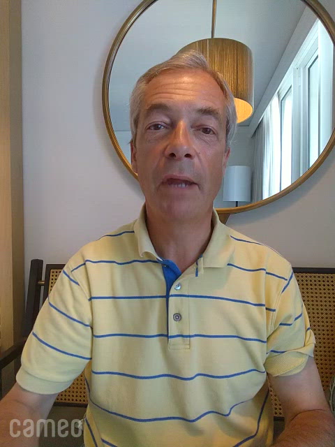 Nigel Farage for Thomas "The Tory" Crew | Cameo
