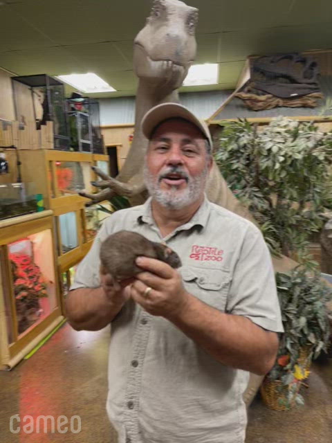 Jay Brewer AKA JayPrehistoricPets for Emma | Cameo