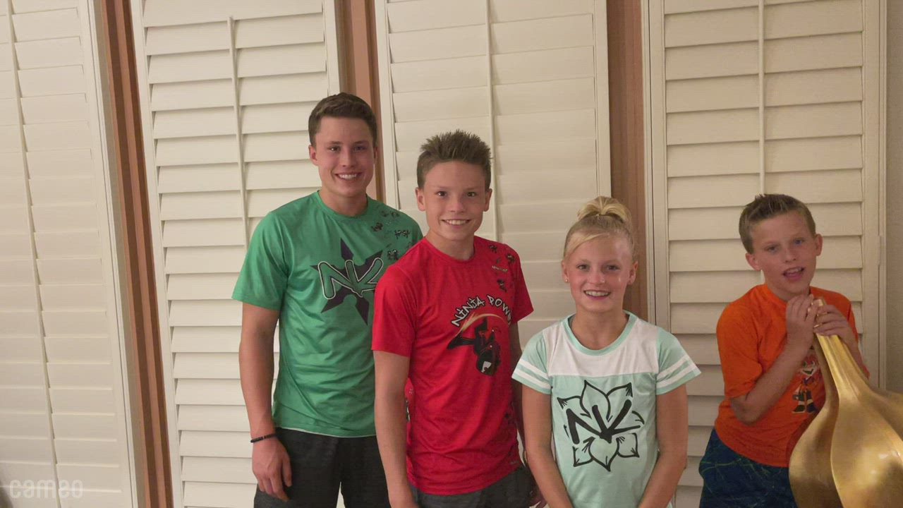 Ninja Kidz for Braxton and Autumn | Cameo