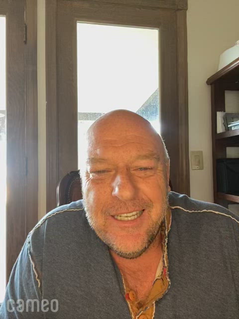 Dean Norris for Chris Barbour | Cameo