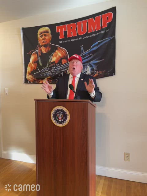 Tommy Trump 47 for Chase Adams | Cameo