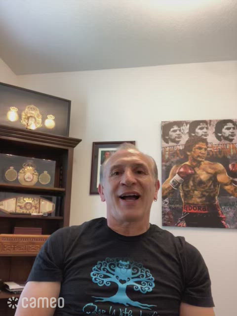 Ray "Boom Boom" Mancini for Damon Zavala | Cameo