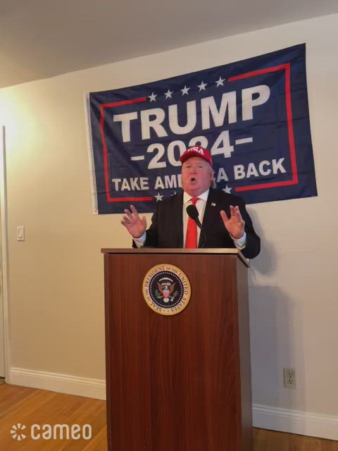 Tommy Trump 47 for Jim Lanzerio | Cameo