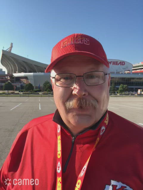 Almost Andy Reid for Mary and Todd | Cameo