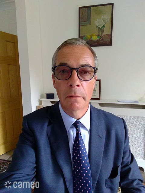 Nigel Farage for Darren Chandler | Cameo