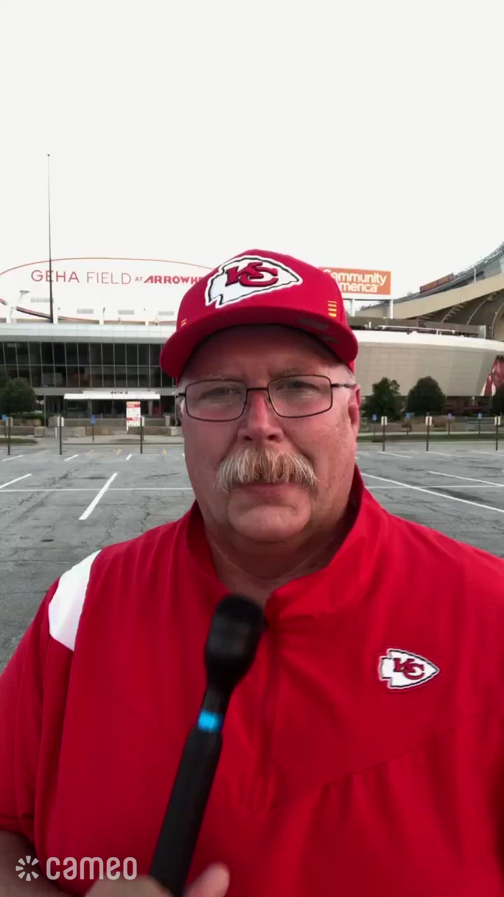 Almost Andy Reid for Ryan McNeely | Cameo