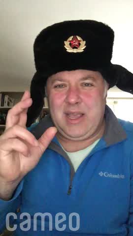 Crazy Russian Dad for Chris | Cameo