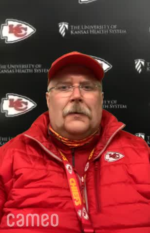Almost Andy Reid for Jeff Dietzler | Cameo