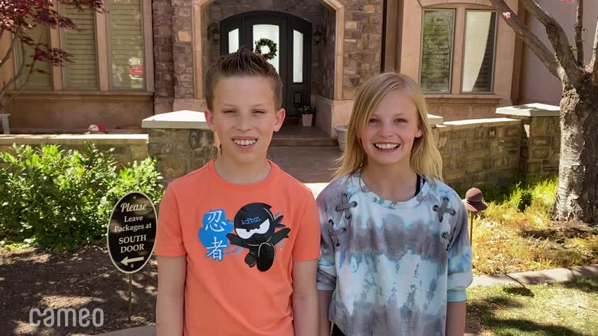 Ninja Kidz for Piper | Cameo